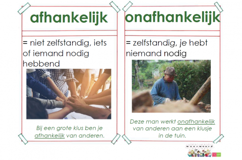 afhankelijk | Kentalis: Weerwoord