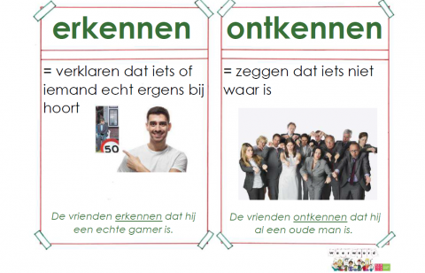 erkennen | Kentalis: Weerwoord