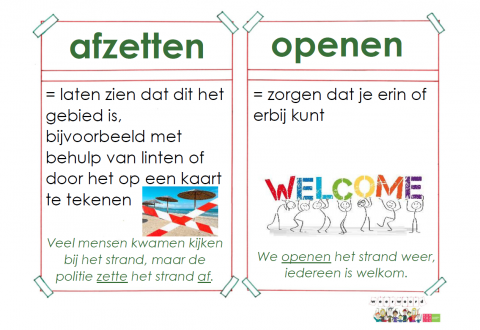 afzetten | Kentalis: Weerwoord