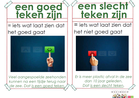 goed teken zijn | Kentalis: Weerwoord