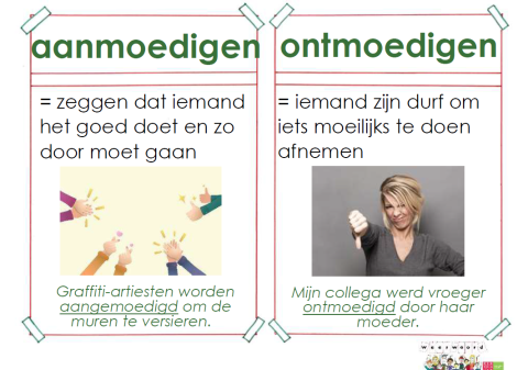 aanmoedigen | Kentalis: Weerwoord