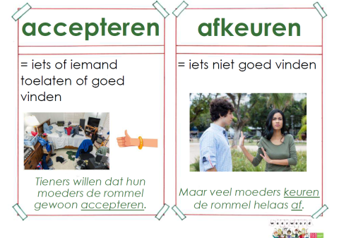 accepteren | Kentalis: Weerwoord