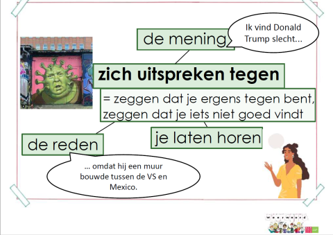 uitspreken tegen | Kentalis: Weerwoord