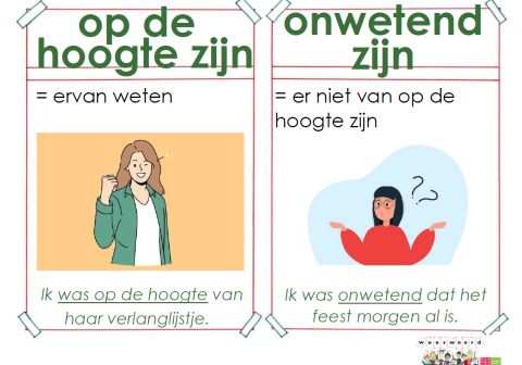op de hoogte zijn | Kentalis: Weerwoord